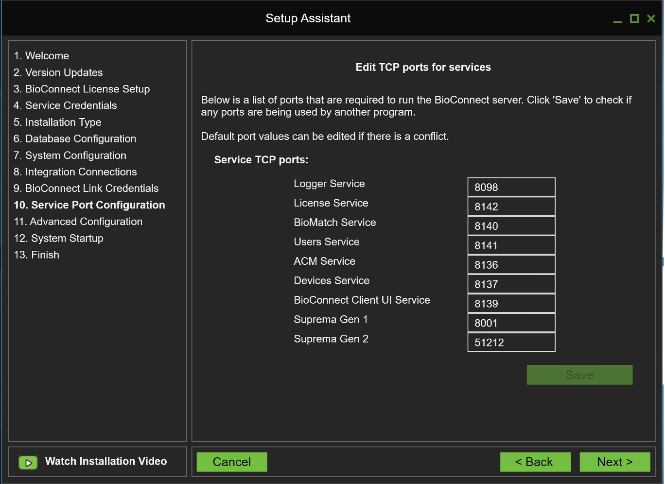 Installation Guide - BioConnect Enterprise for MedixSafe