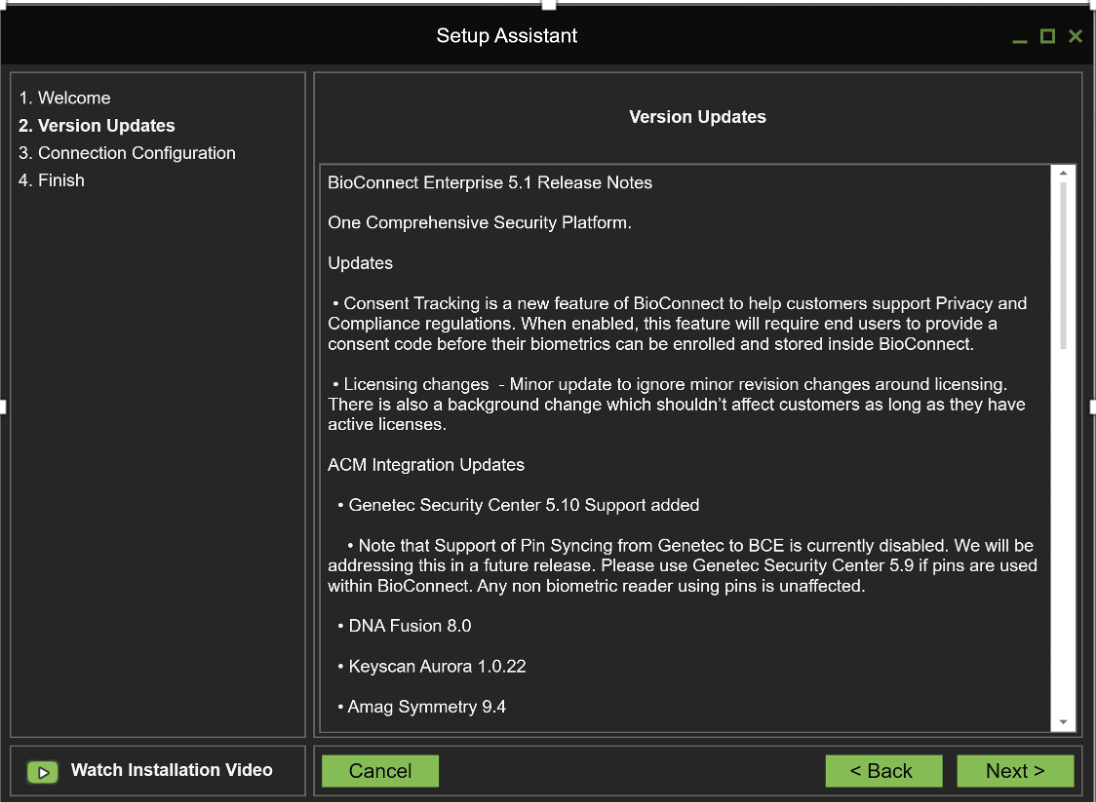 Installation Guide - BioConnect Enterprise for MedixSafe