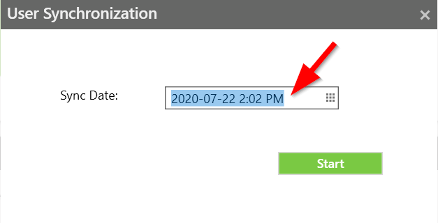 How to perform a '1900 Sync' to manually force a full user synchronization in BioConnect from ...