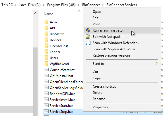 How to Upgrade your BioConnect Enterprise Software