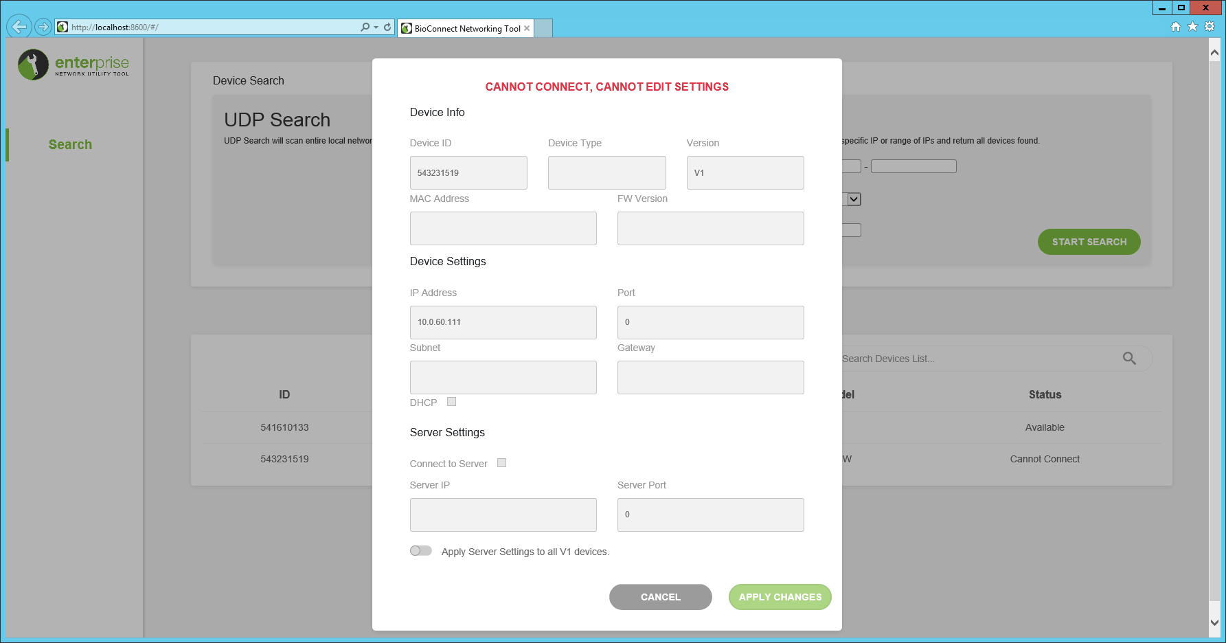 How to Add and Configure Devices in BioConnect Enterprise