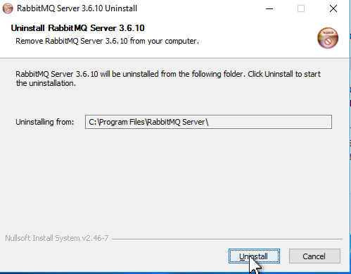 How to Uninstall RabbitMQ
