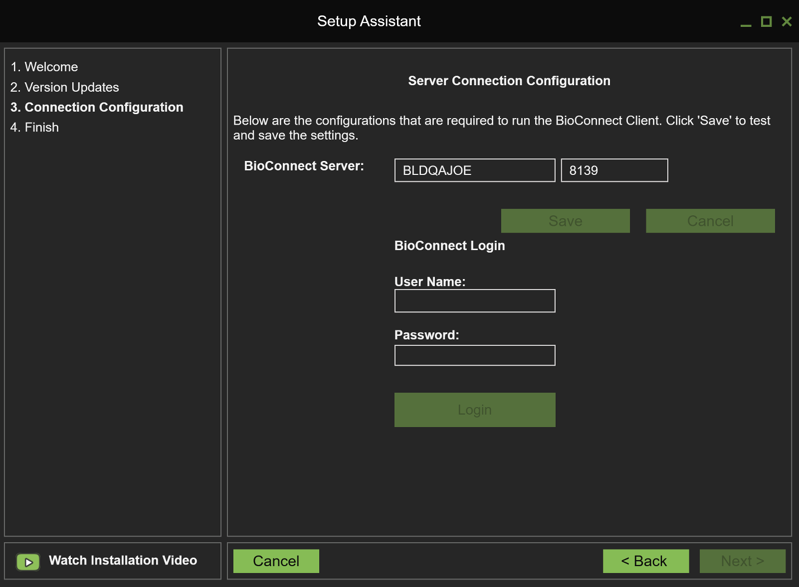 Installation Guide - BioConnect Enterprise for MedixSafe