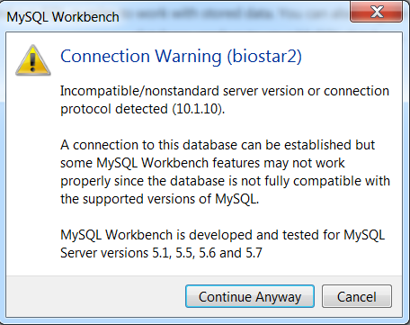 How to Backup and Restore the Database [BioStar 2] - MariaDB database (default)
